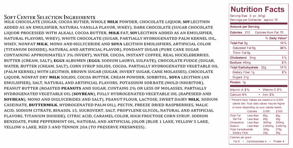 16 oz Soft Center Selection – Spokandy Chocolatier