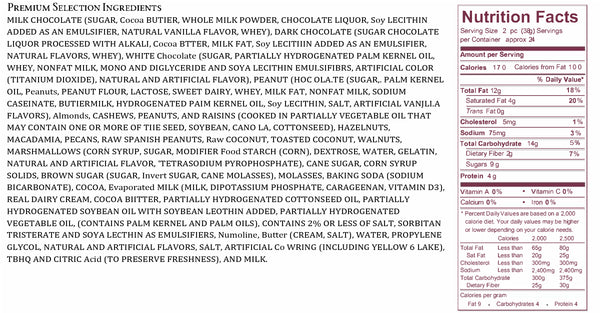 32 oz Premium Selection – Spokandy Chocolatier